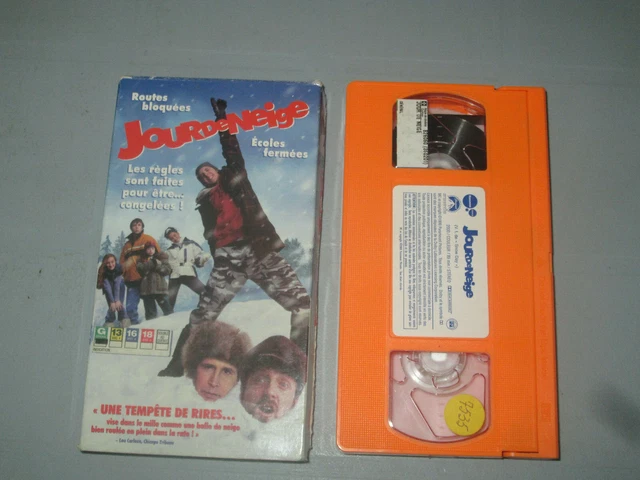 JOUR DE NEIGE\ Snow Day (VHS)(French) Tested Chevy Chase $15.00 ...