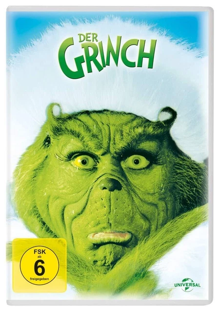 DER GRINCH (DVD) Jim Carrey Taylor Momsen Jeffrey Tambor Christine ...