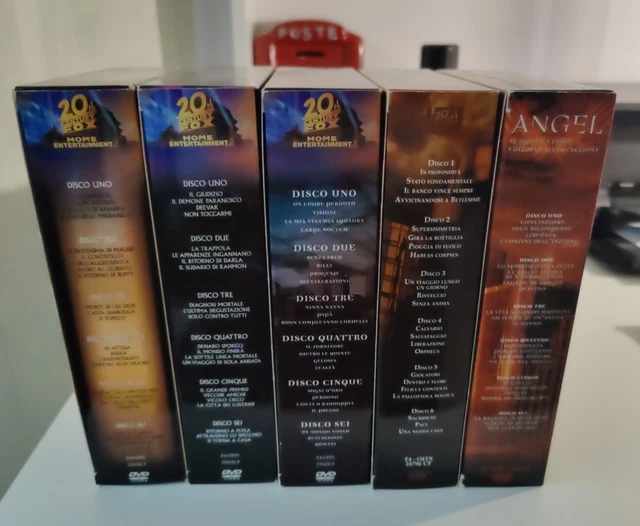 DVD ANGEL SERIE Completa 5 Stagioni Edizioni Collezione Italiano Fuori Catalogo EUR 119,99 ...