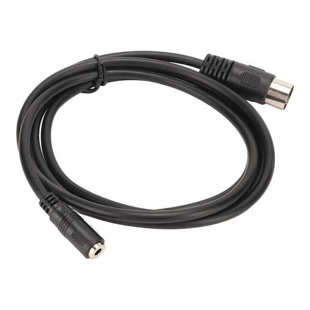 5 PIN DIN Male Plug To 3.5mm Cable Professional 5 Pin Extension Cable ...