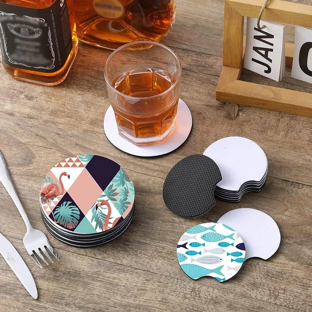 30 PCS SUBLIMATION Blanks Coaster for Transfer Heat Press Printing ...