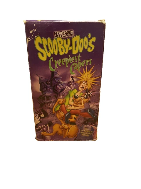 CARTOON NETWORK SCOOBY-DOO'S Creepiest Capers (VHS Tape, 2000) EUR 3,44 ...