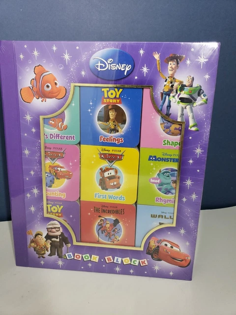 DISNEY PIXAR - Book Block 9 Chunky Board Brand New NIP Various ...