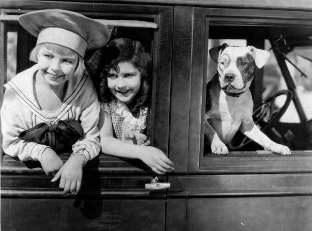 CHILD ACTORS ARTHUR Trimble as Buster Brown and Doreen Turner a- 1925 ...