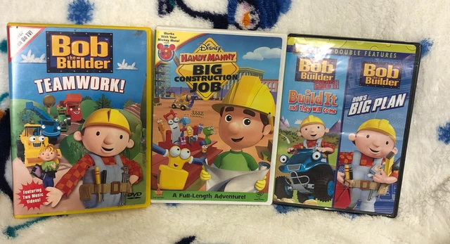 BOB THE BUILDER DVD lot (3 DVDs) £14.44 - PicClick UK