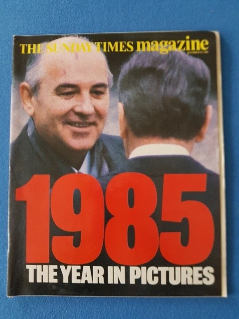 SUNDAY TIMES Magazine The Year in Pictures 29 Dec 1985 £10.00 - PicClick UK
