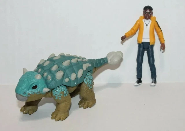 JURASSIC WORLD CAMP Cretaceous Ankylosaurus Bumpy and Darius Bowman ...