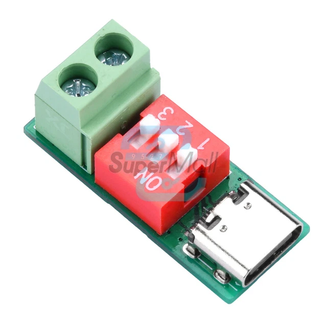 TYPE-C PD QC Trigger Adjustable Voltage Power Module Fast Charging ...