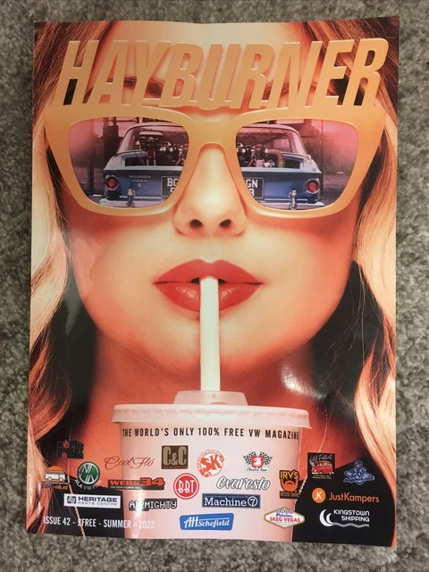 HAYBURNER MAGAZINE ISSUE 42 SUMMER 2022 vw Volkswagen Air Cooled Free P ...