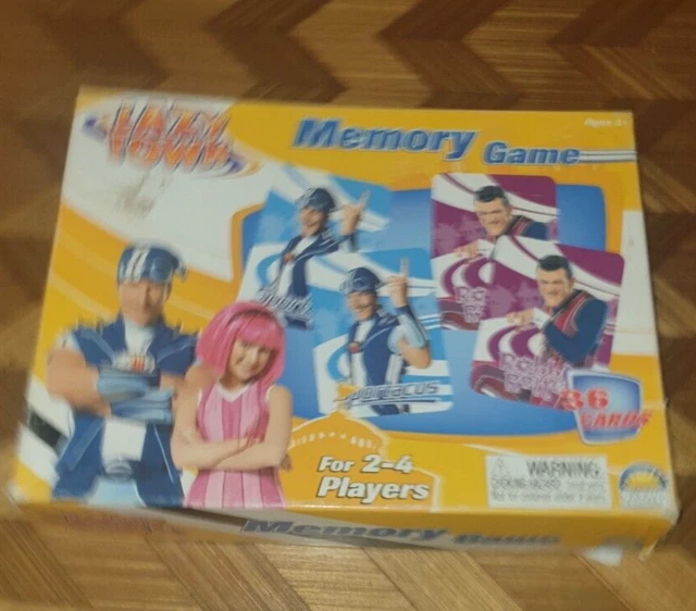 LAZY TOWN MEMORY Game 36 Cards *FREE POSTAGE* $69.00 - PicClick AU