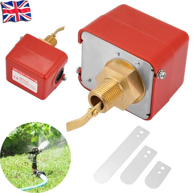 FLOW SWITCH 1/2 Water/Flow Switch Flow Switch Connection SPDT Contact ...