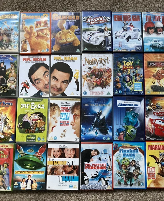 40 DVDS BUNDLE joblot family collection comedy kids childrens Disney ...