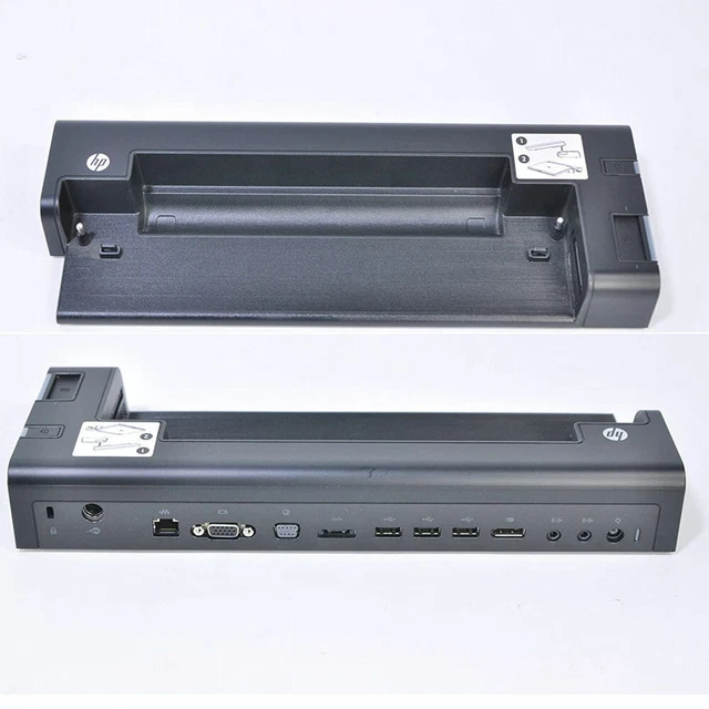 HP ELITEBOOK 2540 2540p Laptop Docking Station VU895AA HSTNN-C14X ...