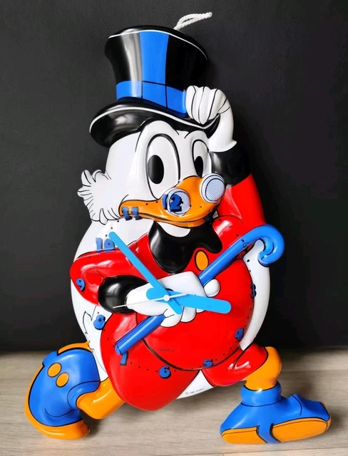 ANCIENNE HORLOGE THE Walt Disney Picsou 1990, TBE Fonctionne ! EUR 30 ...