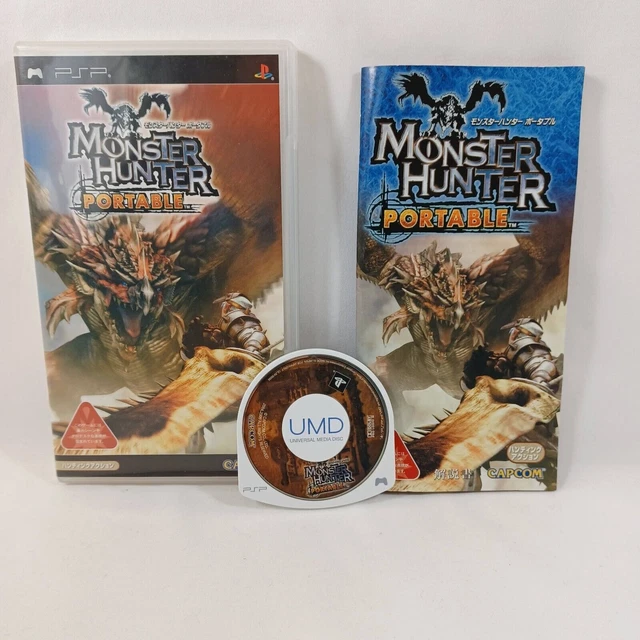 SONY PSP MONSTER Hunter Portable Complete set Japan Import NTSC-J 2005 ...