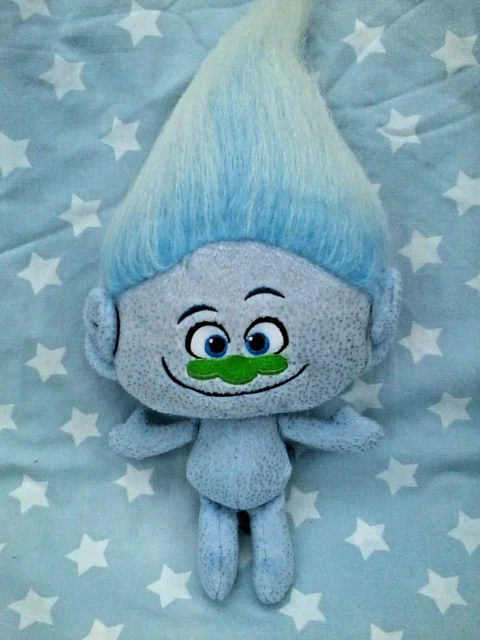 DREAMWORKS TROLLS MOVIE blue GUY DIAMOND SOFT PLUSH TOY 25cm tall ...