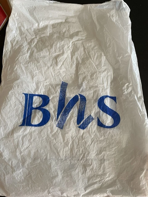 BHS POLYTHENE BAGS £2.28 - PicClick UK