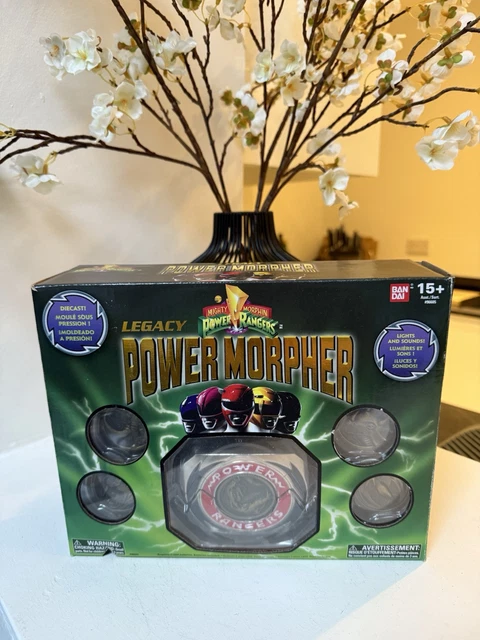 MIGHTY MORPHIN POWER Rangers Legacy Power Morpher Boxed Set £141.12 ...