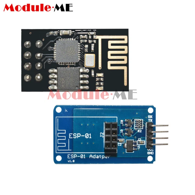 3.3/5V ESP8266 ESP-01 Adapter +Wifi Transceiver Module AP+STA For Arduino UNO R3 £2.48 - PicClick UK