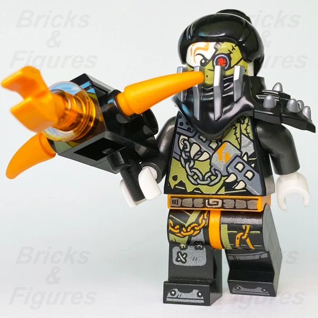 NINJAGO LEGO® HEAVY Metal (Faith) Hunted Ninja Dragon Hunter Minifigure ...