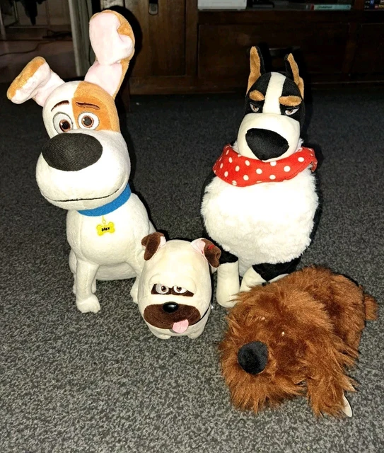 SECRET LIFE OF Pets bundle of 4 Soft Toys Plush £8.99 - PicClick UK
