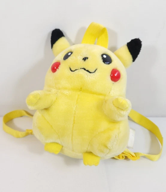 1990'S POKEMON PIKACHU 9'' Plush Backpack Nintendo Official $49.99 ...