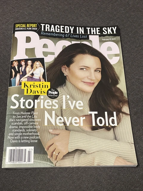 PEOPLE MAGAZINE FEBRUARY 17th 2025 Kristin Davis £8.50 - PicClick UK