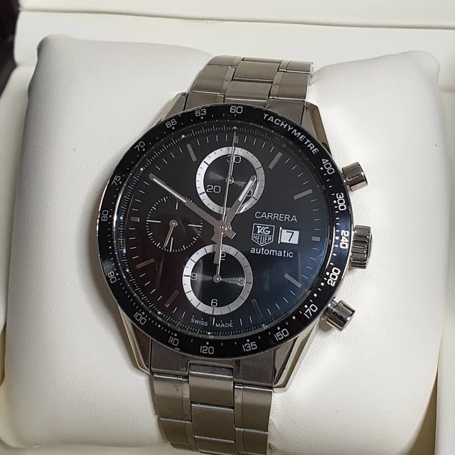 TAG HEUER CARRERA Calibre 16 Automatik Herren Chronograph. Ref. CV2010 EUR 1.462,00 - PicClick DE