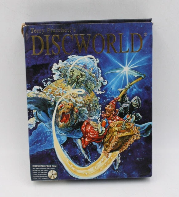 VINTAGE TERRY PTATCHETT'S Discworld PC CD Rom Gamed Boxed 1995 £31.00 ...