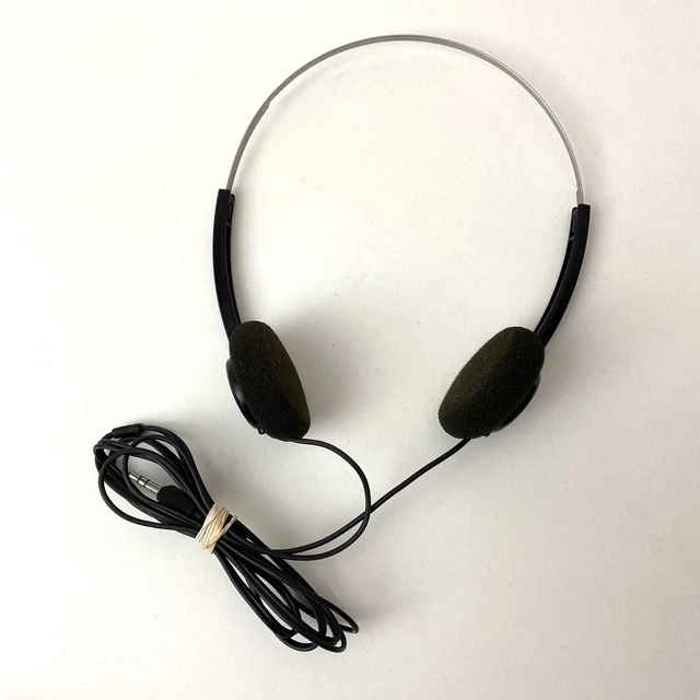 VINTAGE SONY MDR-006 Walkman Discman Stereo Metal Headphones W/ Foam ...