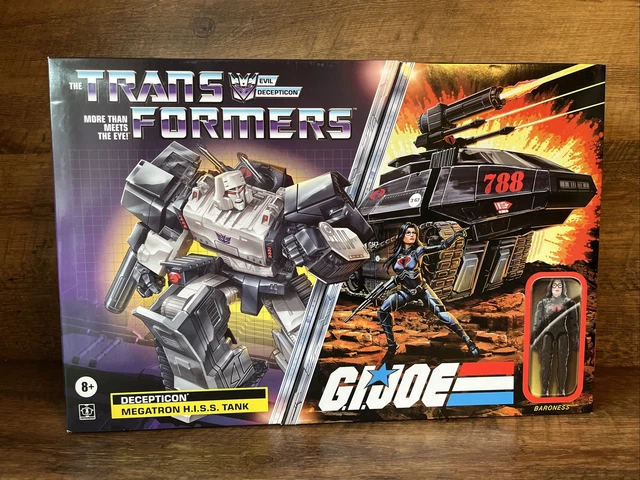 HASBRO TRANSFORMERS COLLABORATIVE G.I. Joe Mash-Up Megatron H.I.S.S ...