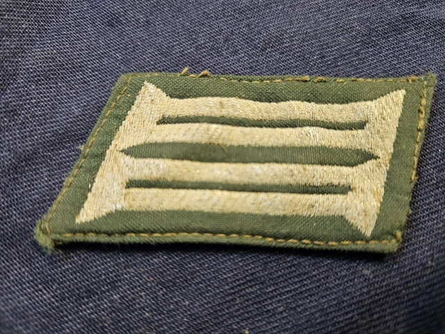 GENUINE WW2 GERMAN Army Collar Tab. Metal Thread. £1.13 - PicClick UK