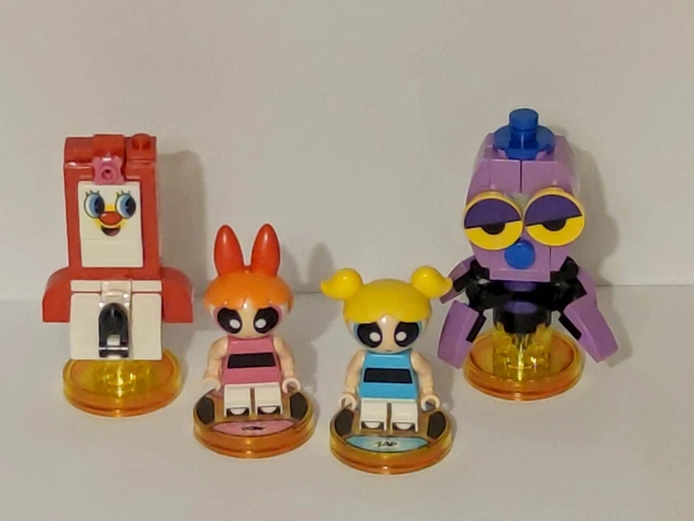 LEGO DIMENSIONS POWERPUFF Girls Team Pack 71346L Blossom & Bubbles ...