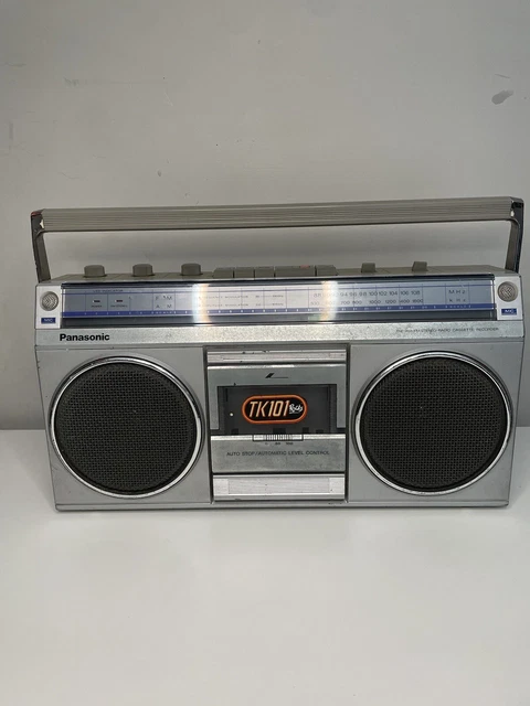 RETRO PANASONIC RADIO Cassette Tape Boombox Player Rx-4940 TK 101 Rocks ...