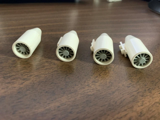 VINTAGE LEGO AIRPLANE JET ENGINE turbine LEGOLAND city airport ***LOT ...