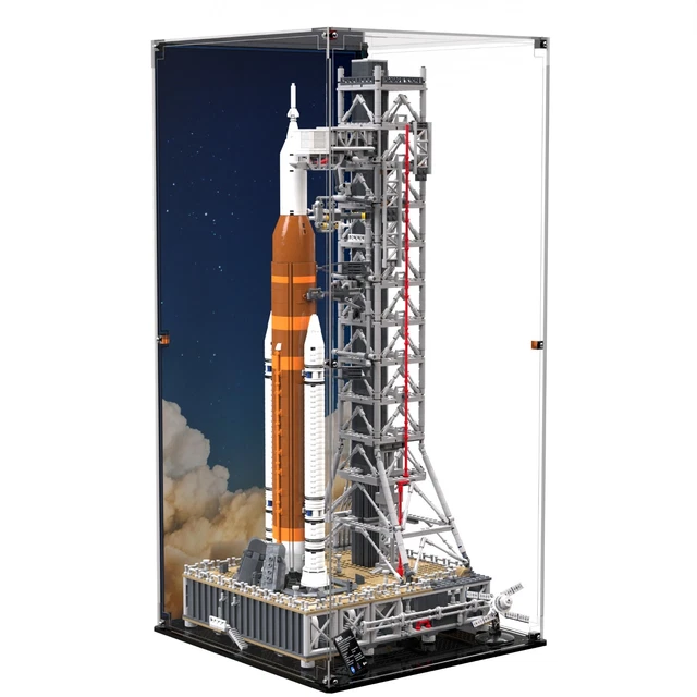 BRICK IN IT Display Case For LEGO® Icons NASA Artemis Space Launch ...