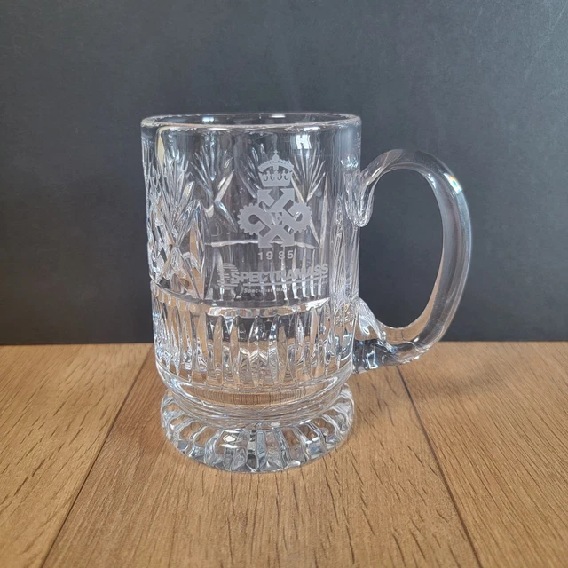 ROYAL DOULTON CRYSTAL by Webb Corbett, Spectramass 3/4 Pint Tankard Cut Glass £6.99 - PicClick UK