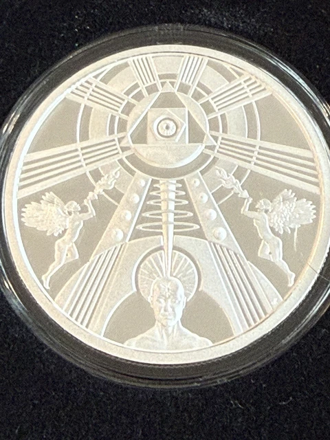 2025 THE MATRIX Eye, GSM Silver 1 oz Proof, CONSENTIA #169 Box/COA £133 ...