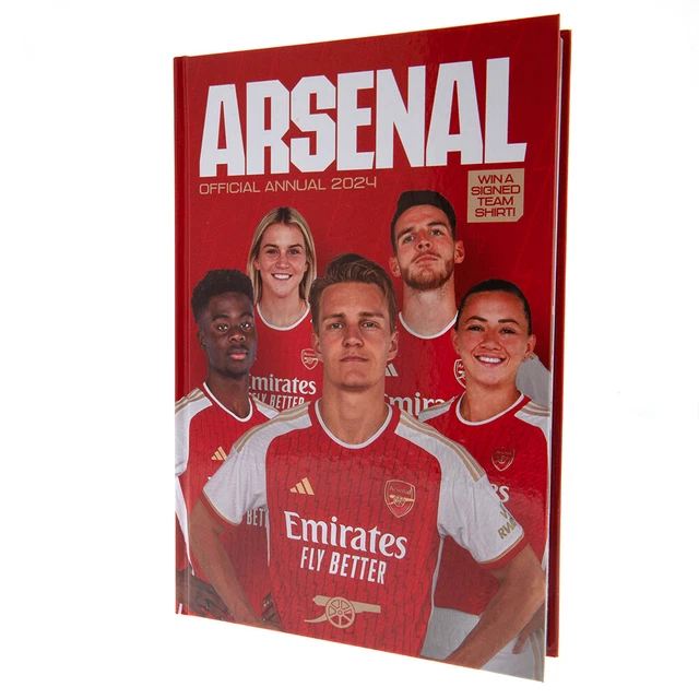 ARSENAL FC 2024 Annual (Official Merchandise) - Christmas Gift £11.95 ...
