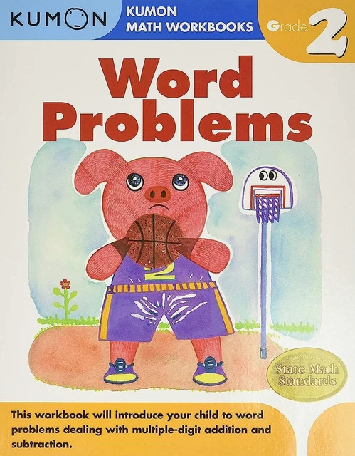 KUMON GRADE 2 Word Problems (Kumon Math Workbooks) Paperback – June 1 ...