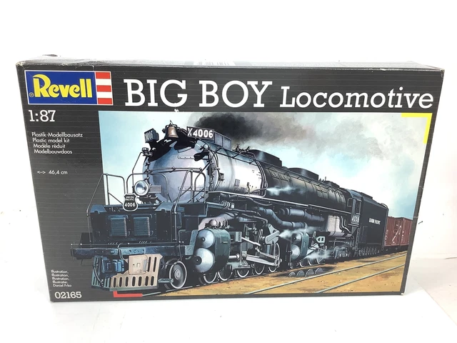 REVELL H0 02165 Dampflok-Bausatz Big Boy Locomotive Level 3 Länge 46,4 ...