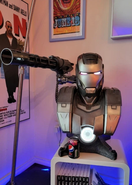 WAR MACHINE LIFE Size Bust Sideshow Iron Man 2 £1,300.00 - PicClick UK