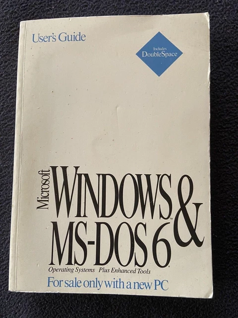 MICROSOFT WINDOWS & Ms-Dos 6 - Users Guide £4.50 - PicClick UK