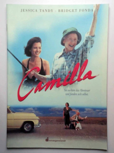 CAMILLA - JESSICA Tandy - Bridget Fonda - Elias Koteas - Presseheft EUR ...