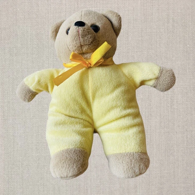 PMS LOCAL FREEMASONS TLC Appeal Yellow Teddy Bear Soft Toy Plush Round ...