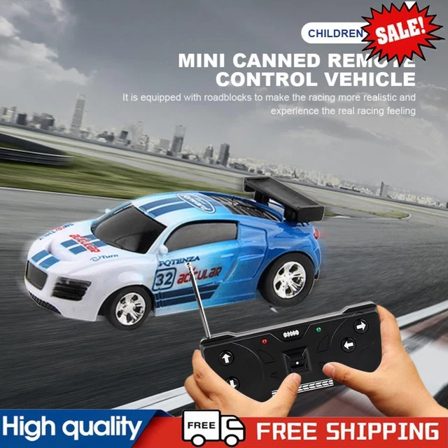 COKE CAN MINI Cans RC Car Battery Operated RC Car Micro Racing Car for ...