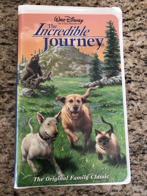 THE INCREDIBLE JOURNEY VHS 1997 (Disney Clamshell) £2.82 - PicClick UK