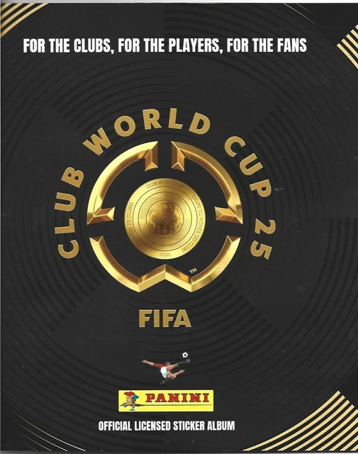 PANINI FIFA CLUB World Cup 25 : Lot De 63 Stickers Images Differents ...
