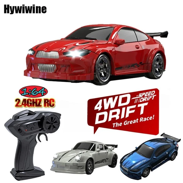 1/64 2.4G HIGH speed Mini Drift Rc Car 4WD Remote Control Car Four ...