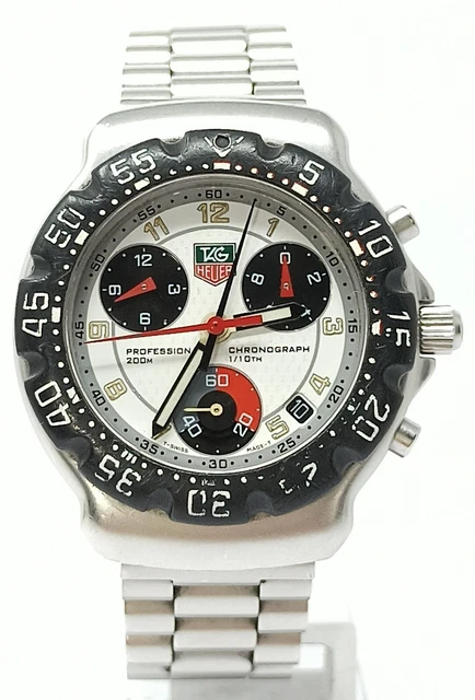 OROLOGIO TAG HEUER Formula 1 Chronograph ref CA 1212-1 vintage rare ...